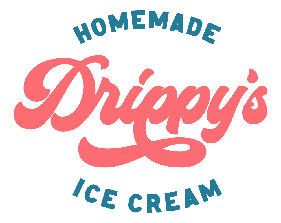 DRIPPY'S HOMEMADE ICE CREAM logo